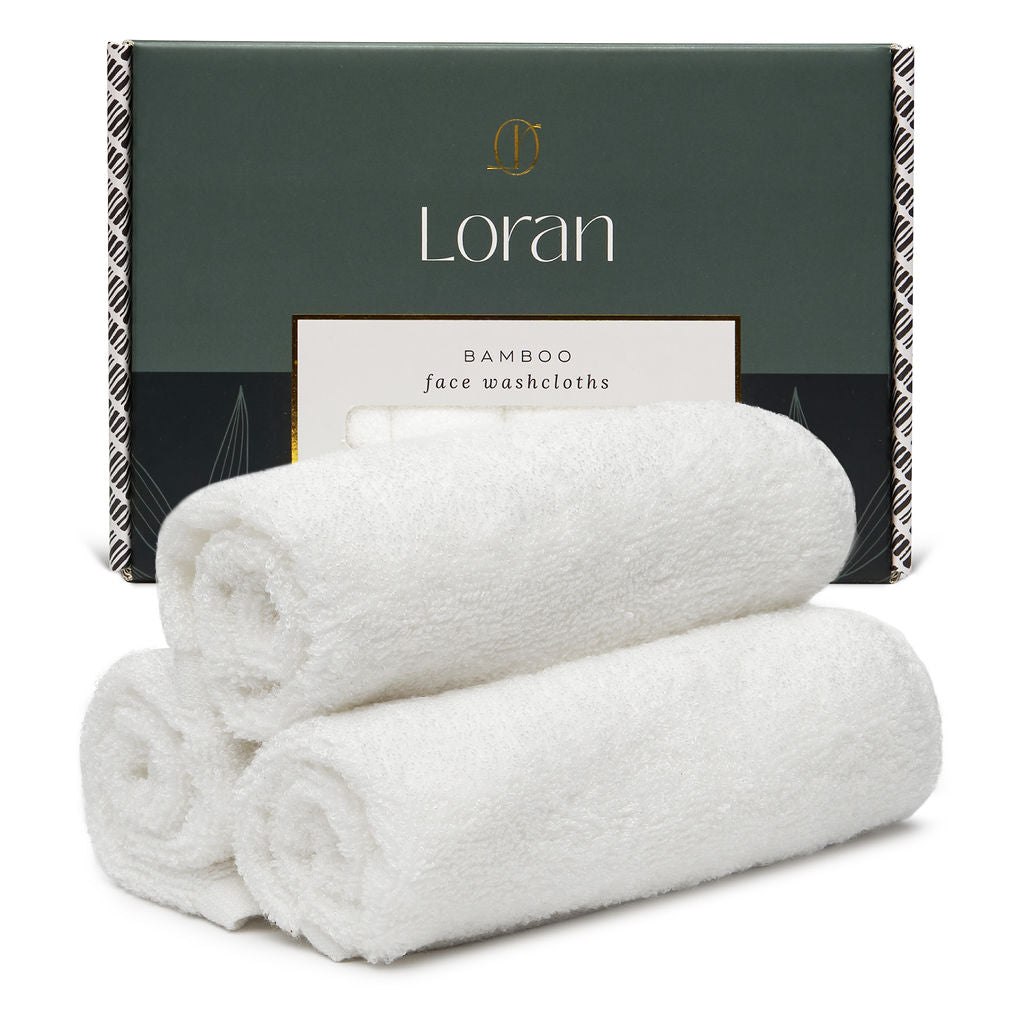Shop Loran Luxury Bamboo Face Washcloths – Loran Boutique